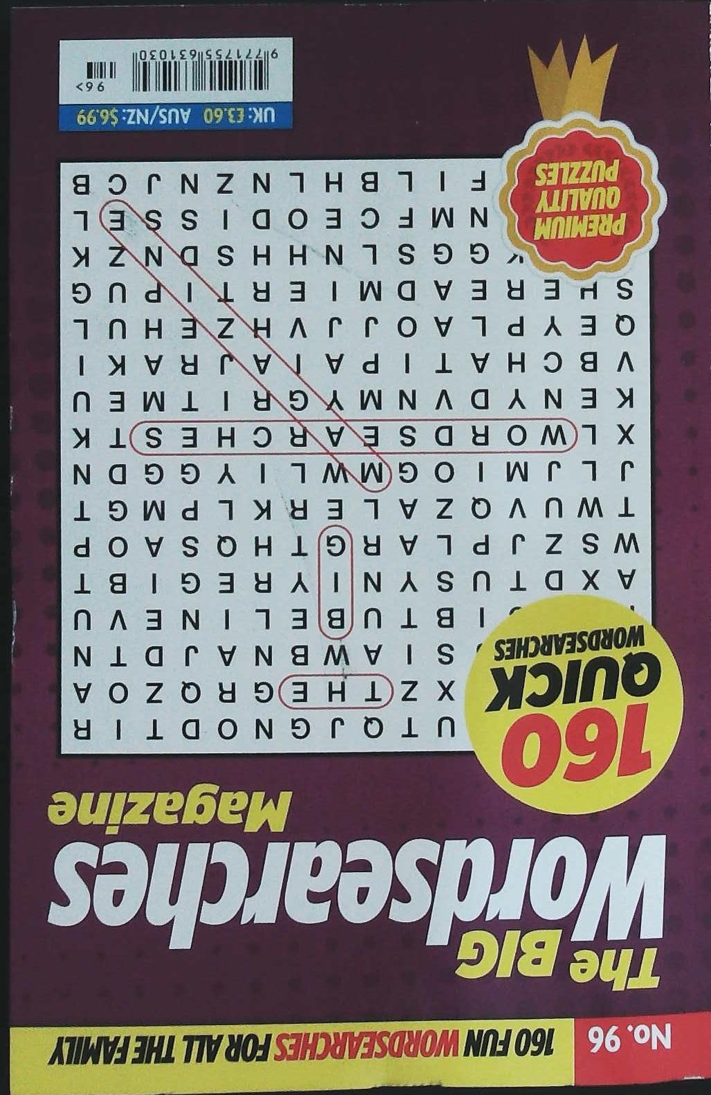 Buy BIG WORDSEARCH COLLECTION from Magazine Supermarket