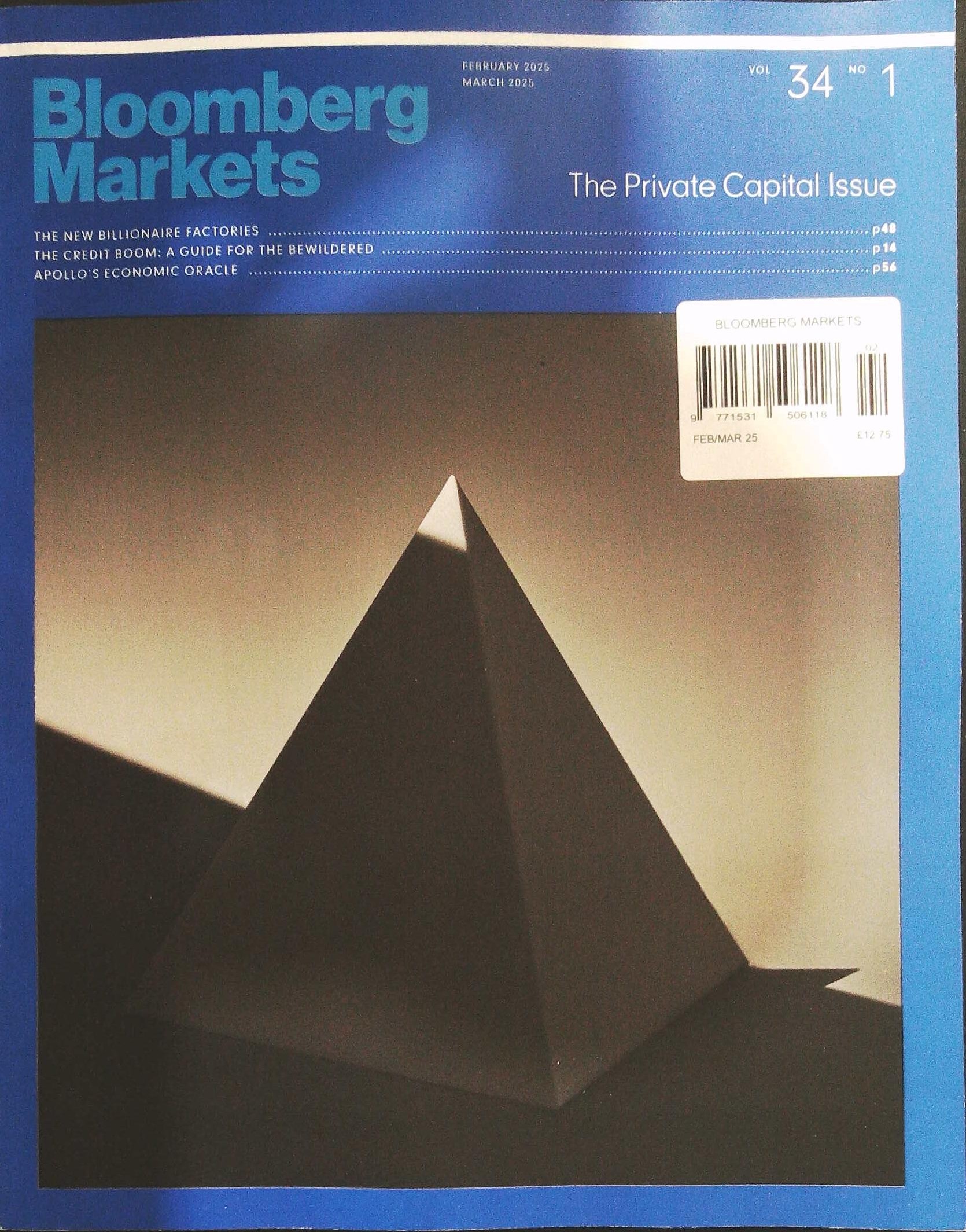 Buy BLOOMBERG MARKETS from Magazine Supermarket