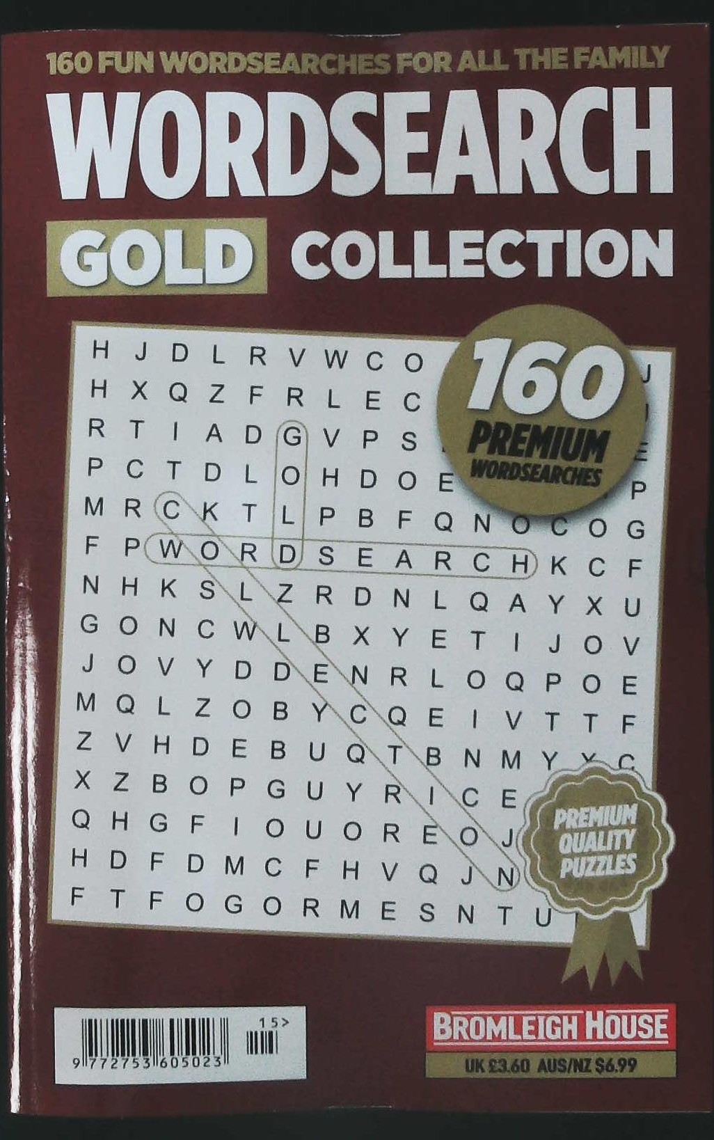 Buy WORDSEARCH GOLD COLLECTION from Magazine Supermarket